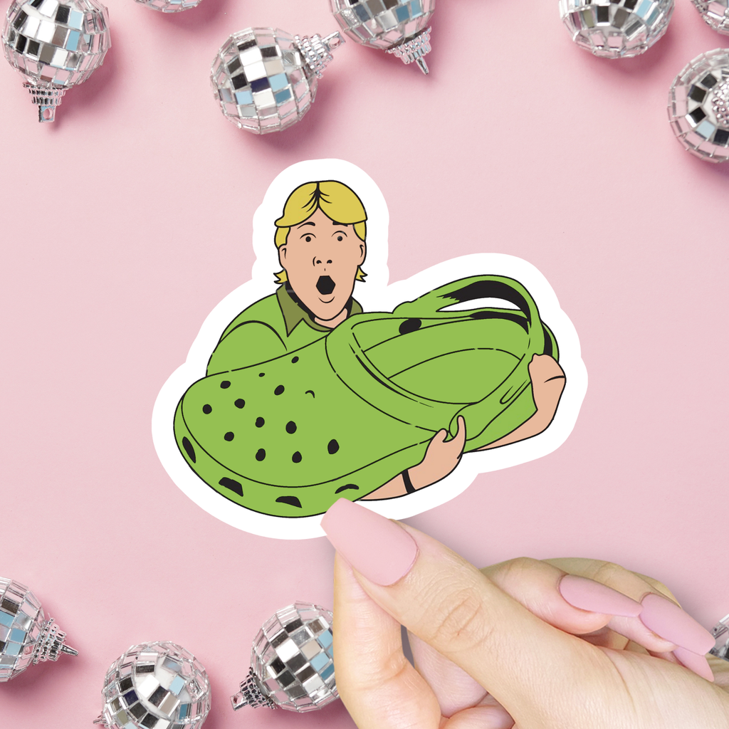 Crocodile Hunter Sticker, Steve Irwin, Wildlife Warrior – Miette