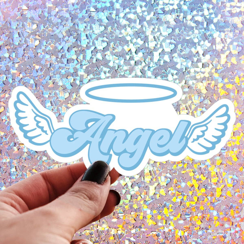 Y2k Aesthetic Sticker - Angel 90s Decal – Miette